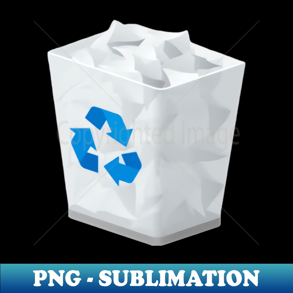 Windows 10 Full Recycle Bin - Retro PNG Sublimation Digital - Inspire ...