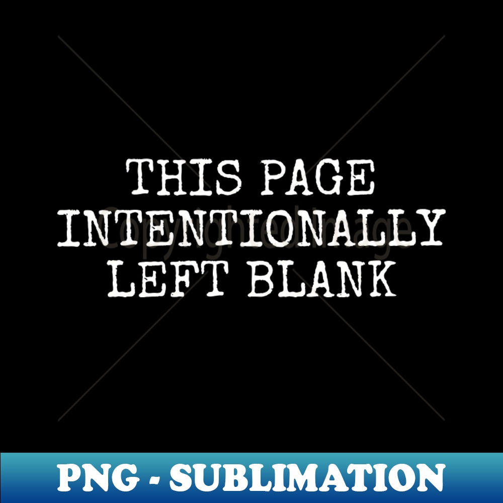 This page intentionally left blank - Elegant Sublimation PNG | Inspire ...