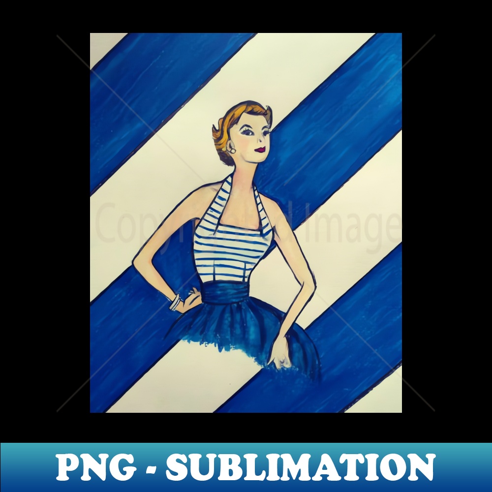 Vintage Sewing Dress Pattern - Trendy Sublimation Digital Do | Inspire ...