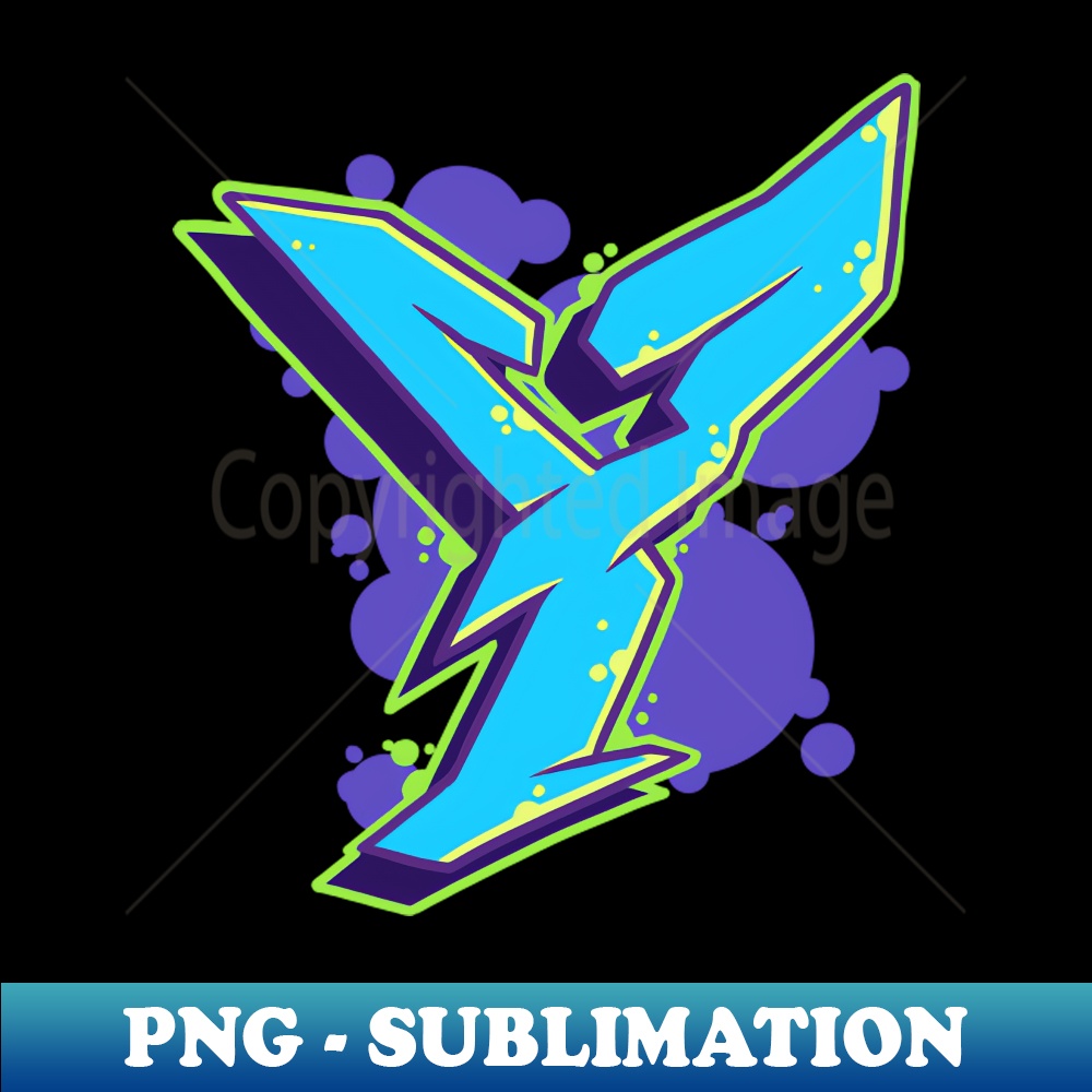 Letter Y - Graffiti Street Art Style - Instant PNG Sublimat | Inspire ...
