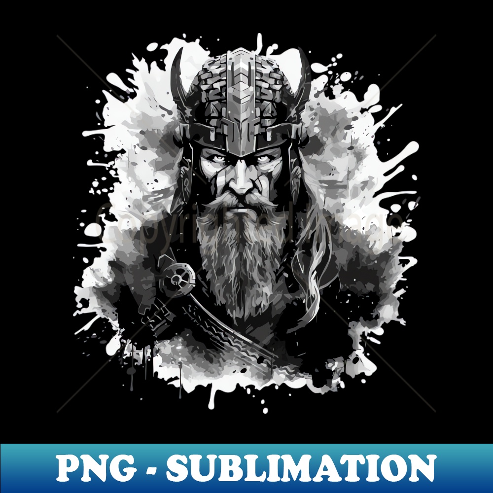 Viking Portrait Odin Head Warrior Nordic Helmet Asgard Mytho | Inspire ...