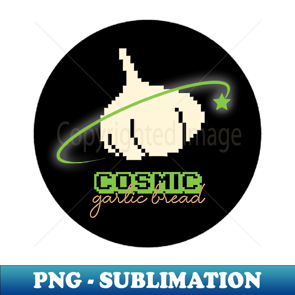 Cosmic Garlic Bread - Aesthetic Sublimation Digital File - C | Inspire ...