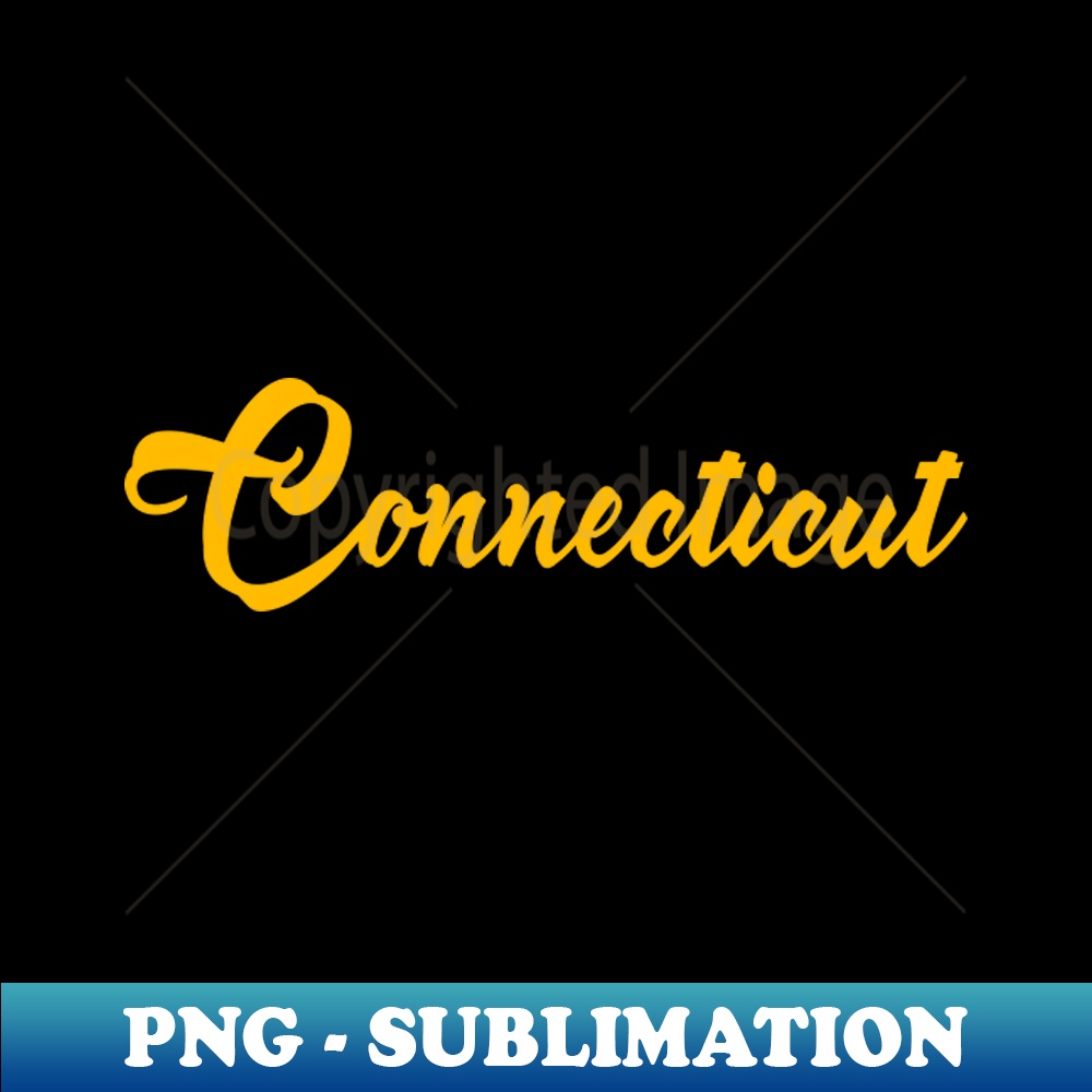 Connecticut - Usa State Ct - PNG Transparent Sublimation Des | Inspire Uplift