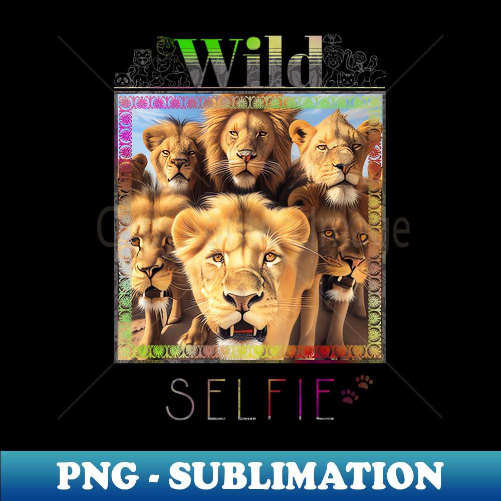 Lion King Wild Nature Funny Happy Humor Photo Selfie - Trend | Inspire ...