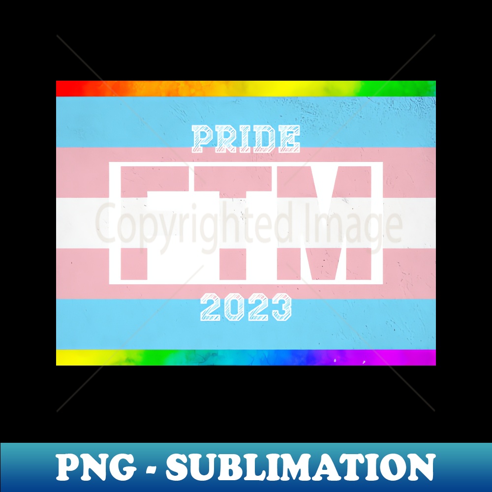 FTM Transgender Pride 2023 - Aesthetic Sublimation Digital F - Inspire ...