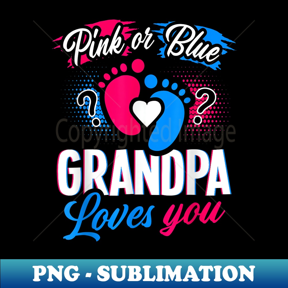 Pink Or Blue Grandma Loves You Gender Baby Reveal Party - Ae | Inspire ...