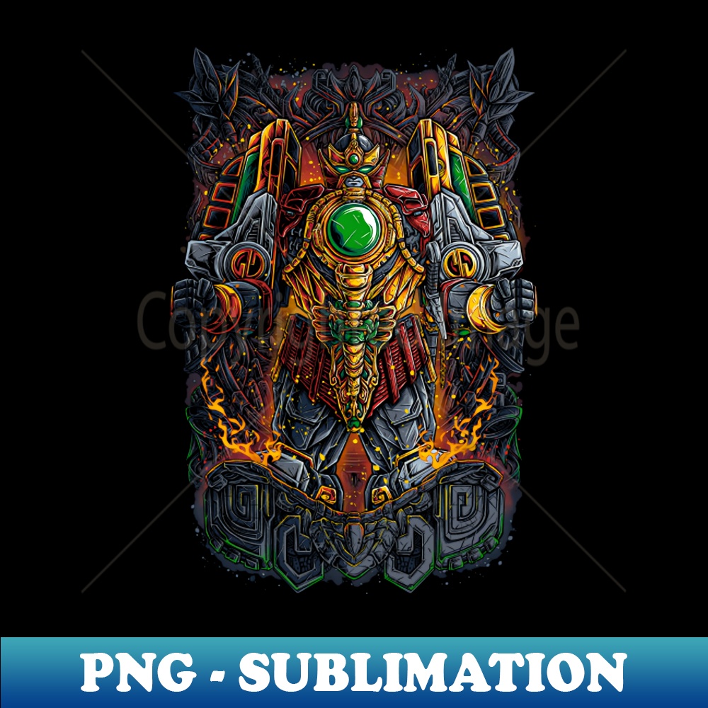 Megazord - PNG Transparent Digital Download File for Sublima | Inspire ...