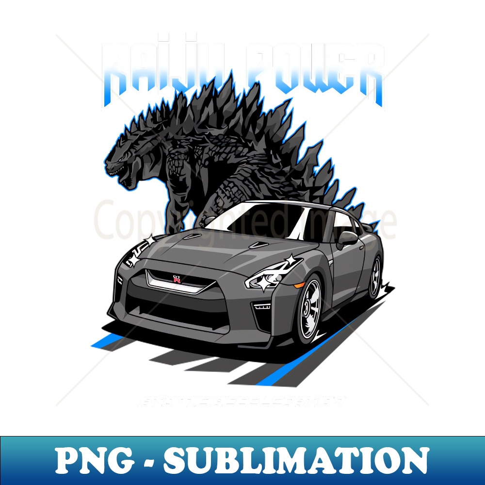 Nissan GTR R35 - Godzilla Kaiju Power - Digital Sublimation | Inspire ...