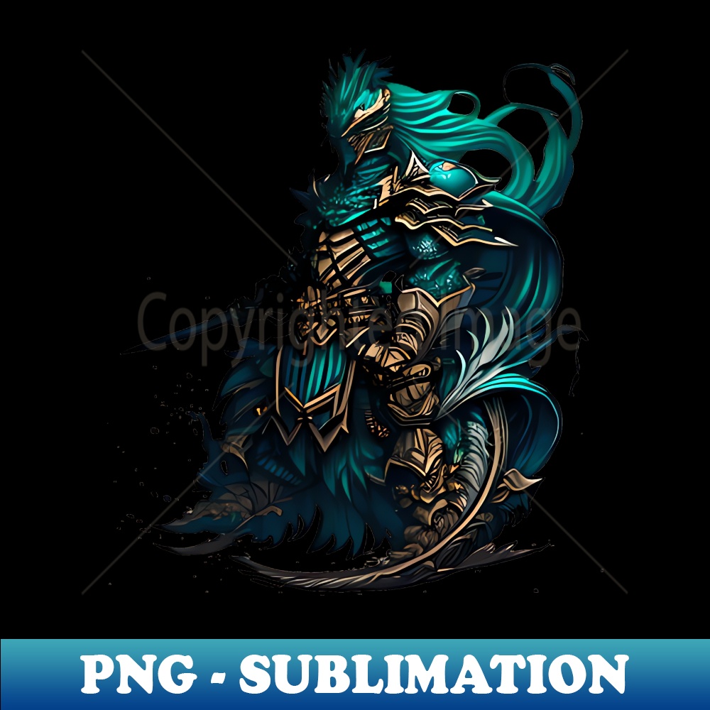 The Radiant Knight - Teal and Bronze Armor Shines Bright - V | Inspire ...