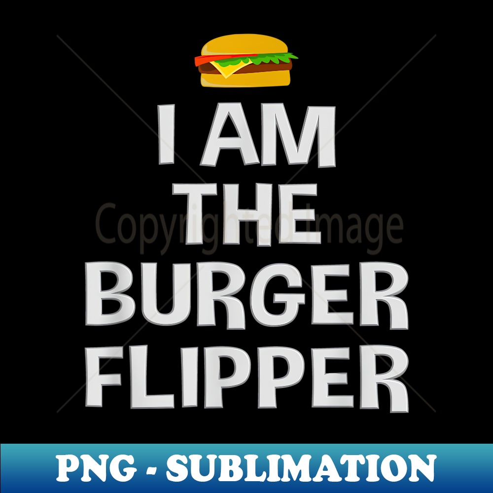 The Burger Flipper - Funny Cook - Premium Sublimation Digita | Inspire ...