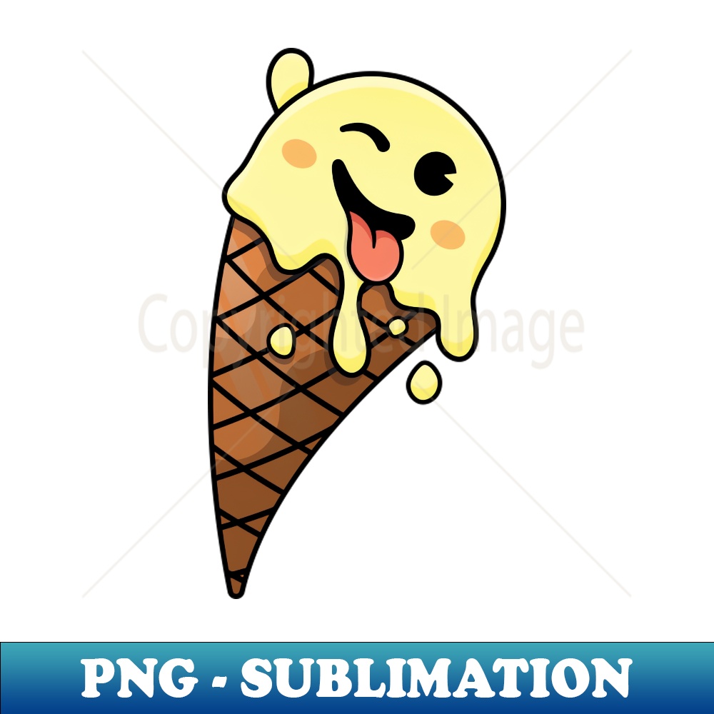 Wink ice cream emotes - Signature Sublimation PNG File - Stu | Inspire ...