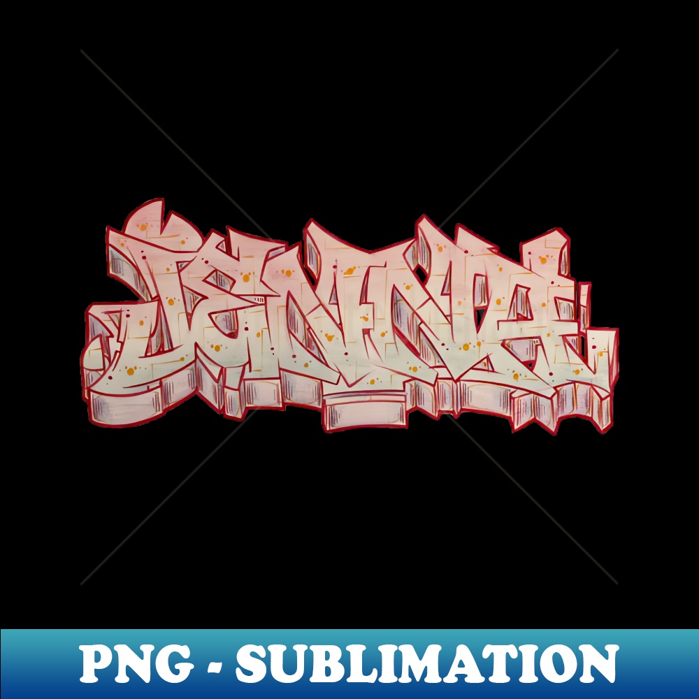 JENNA - GRAFFITI NAME by PHECK - Exclusive PNG Sublimation D | Inspire ...