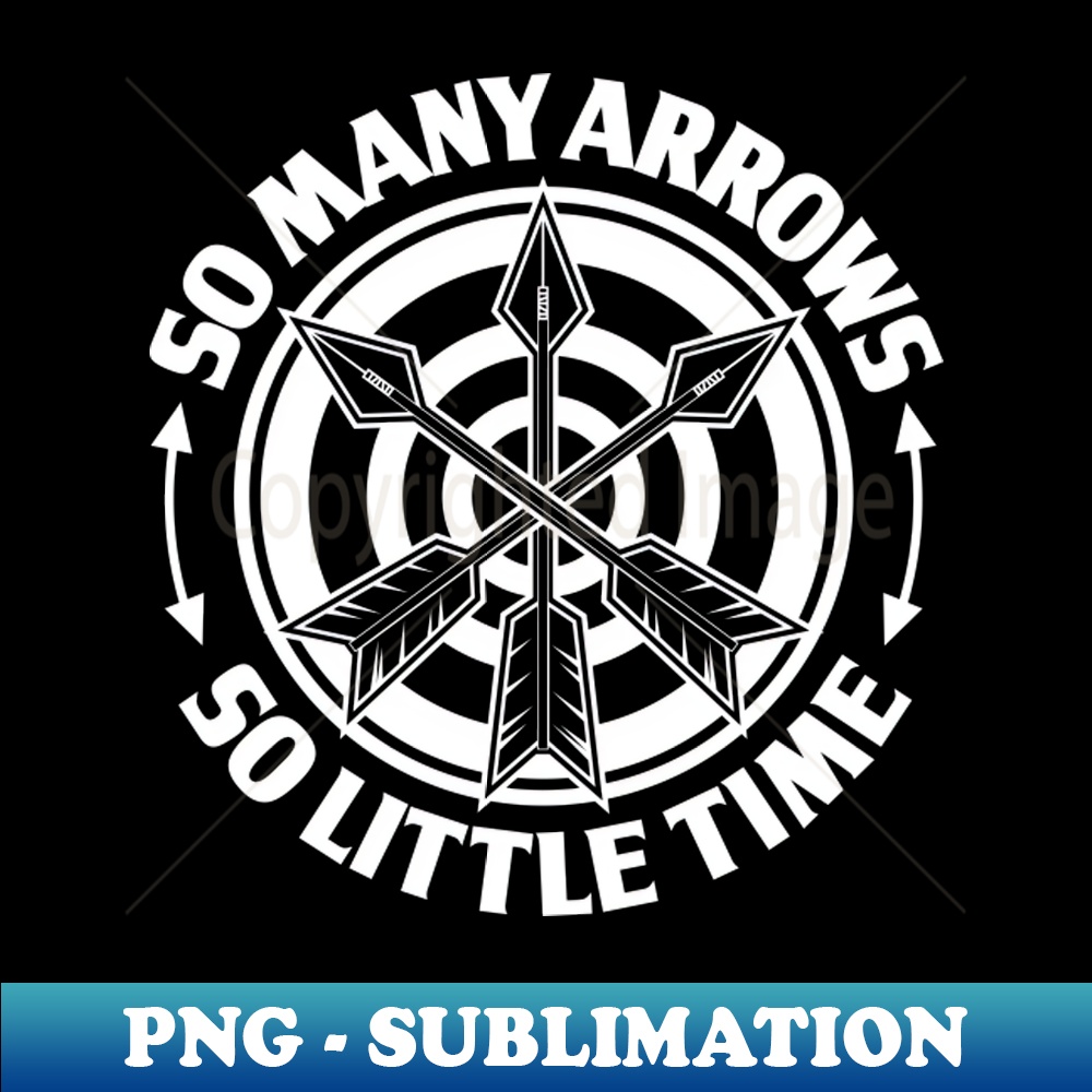 Archery Archer Bow Arrow Archers Gift Present - Modern Subli | Inspire ...