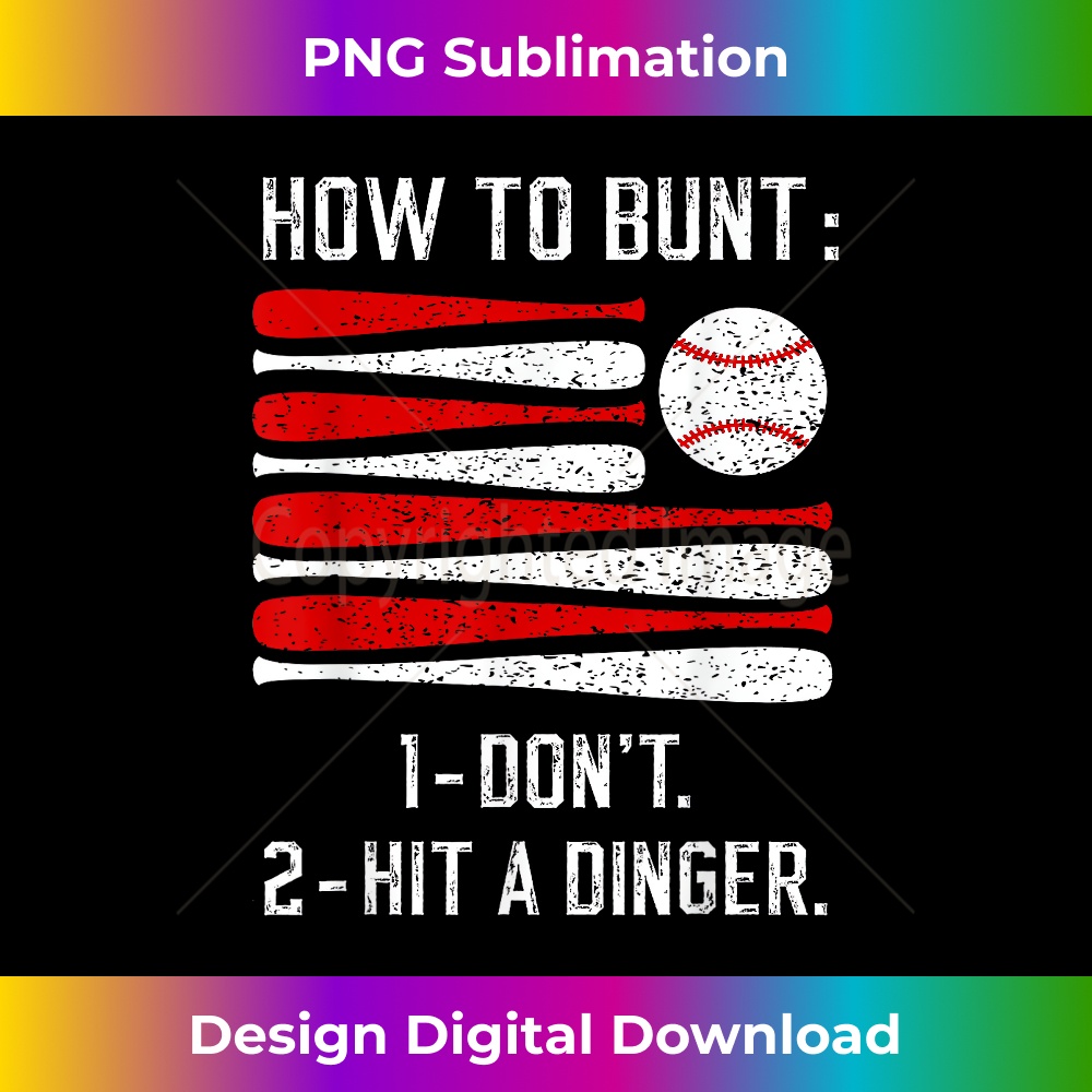 How To Bunt Don't Hit A Dinger Funny Baseball Softball - Edg | Inspire ...