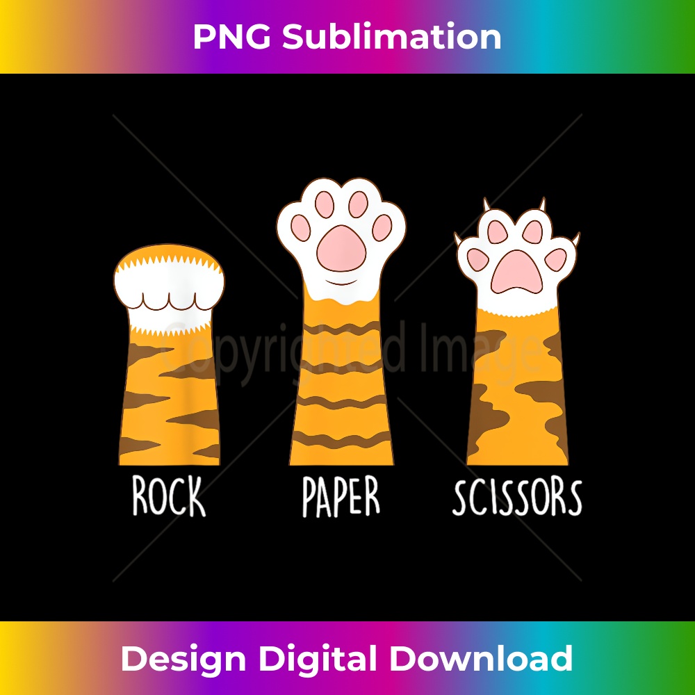 Rock Paper Scissors Cat Paws Funny Boys Girls Kids Toddler L | Inspire ...
