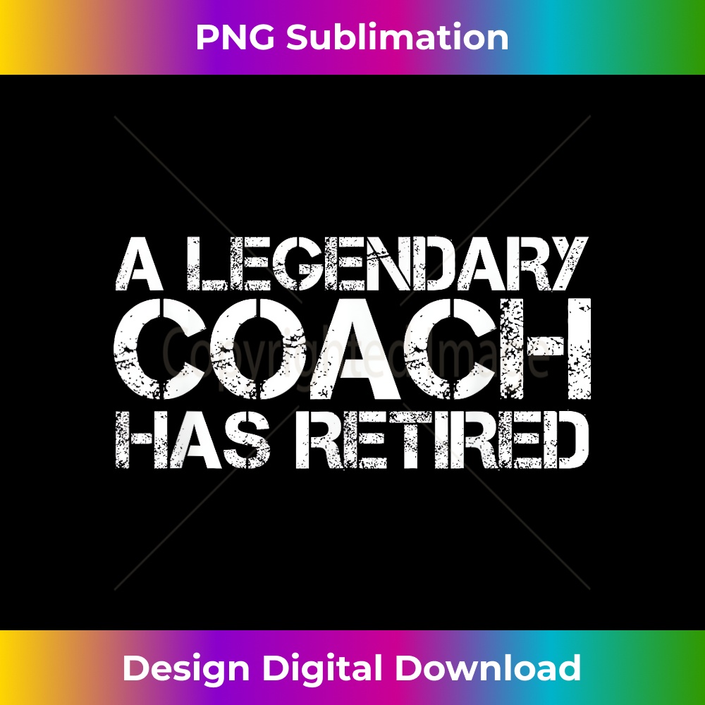 A LEGENDARY COACH HAS RETIRED Funny Retirement Baseball Gift | Inspire ...
