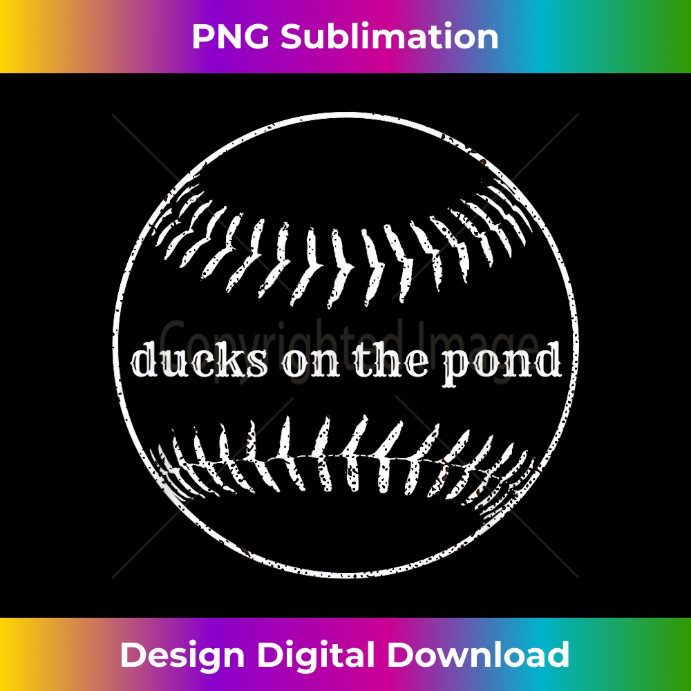 Ducks On The Pond Baseball Bat Ball Run Pitch Sports T - Sub | Inspire ...