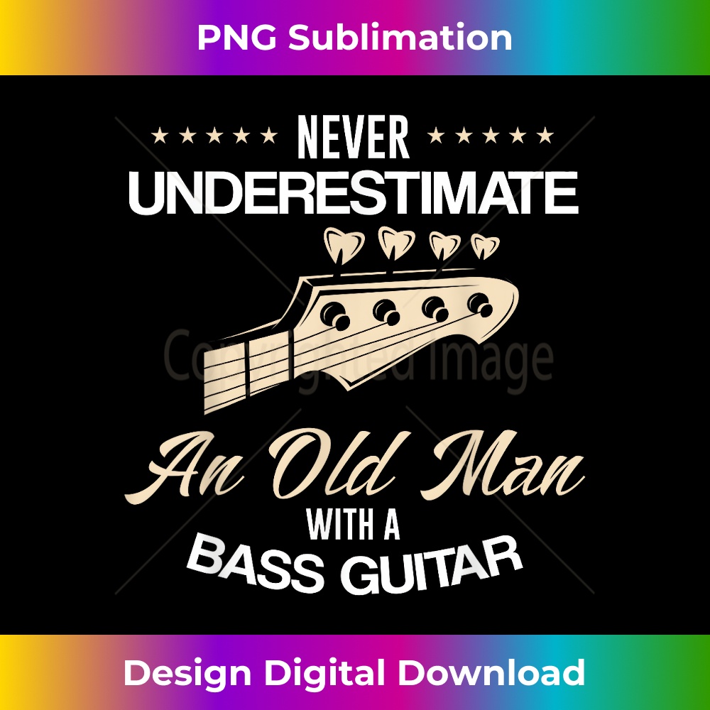 Bass Guitar Player Funny Gift Father's Day Dad Grandpa Lover | Inspire ...