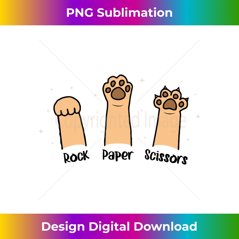 Rock Paper Scissors Cat Paws Funny Boys Girls Kids Toddler L | Inspire ...