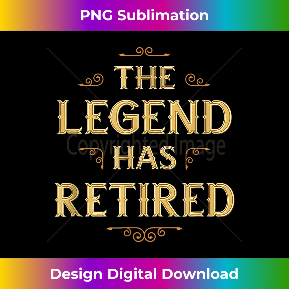 The Legend Has Retired, Retirement Gifts For Men - Vibrant S | Inspire ...