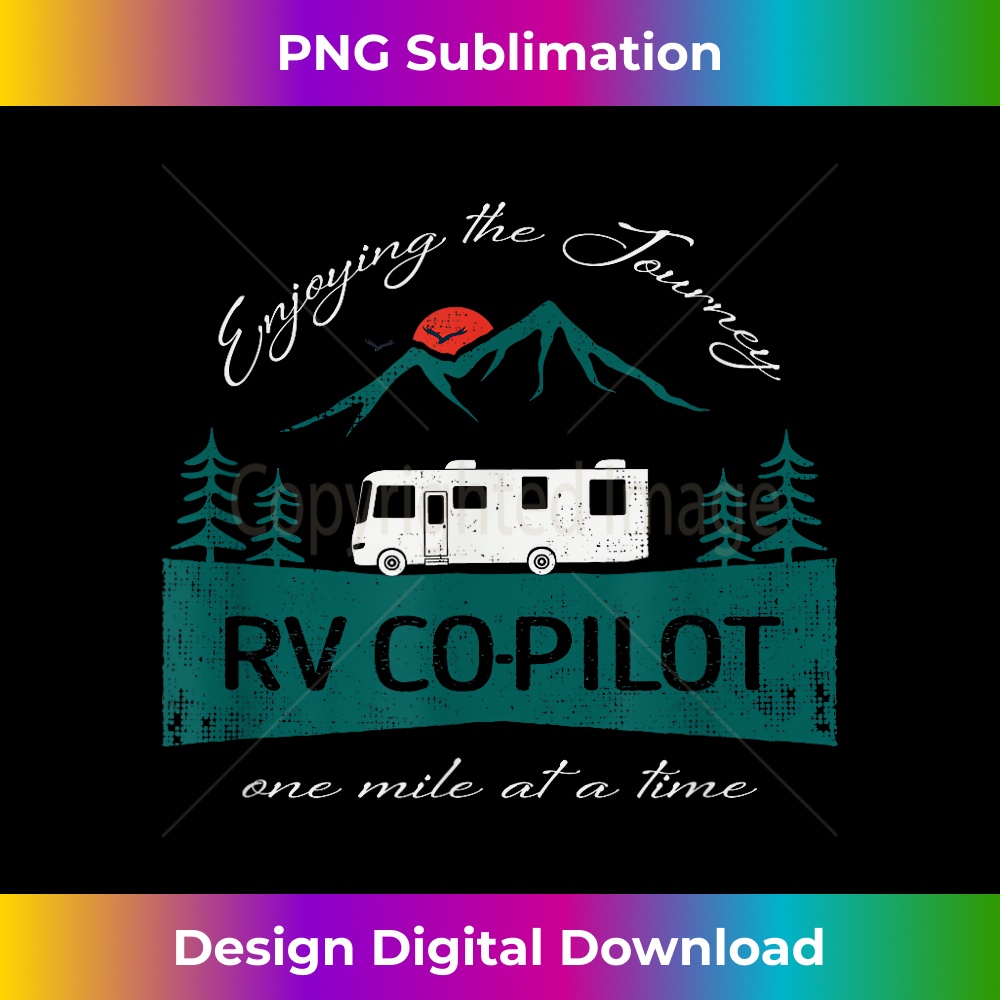 Funny RV Co-Pilot Motorhome Camping - Futuristic PNG Sublima | Inspire ...