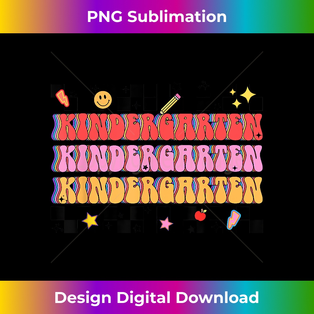 Groovy Retro Kindergarten Teachers Students Back To School - | Inspire ...
