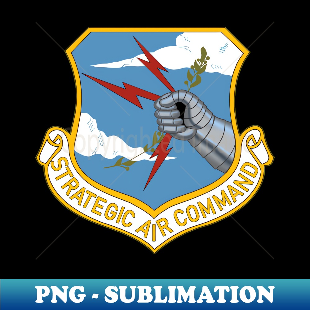 Strategic Air Command SAC Crest - High-Quality PNG Sublimati | Inspire ...