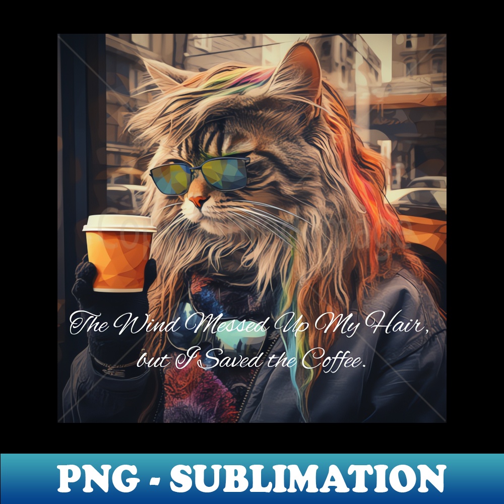 The wind messed up my hair - High-Resolution PNG Sublimation | Inspire ...