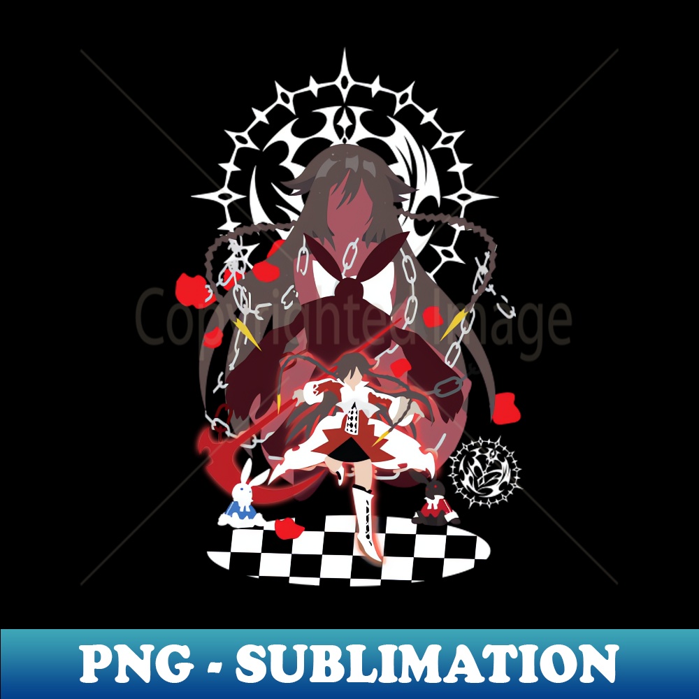 Alice and B Rabbit Negative Space - PNG Transparent Digital - Inspire ...