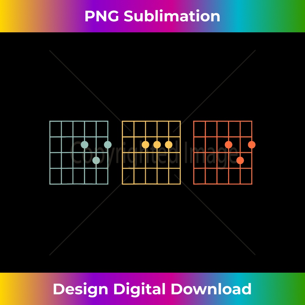 Vintage Guitar Best Dad Ever DAD Chord Music Fathers Day - E | Inspire ...