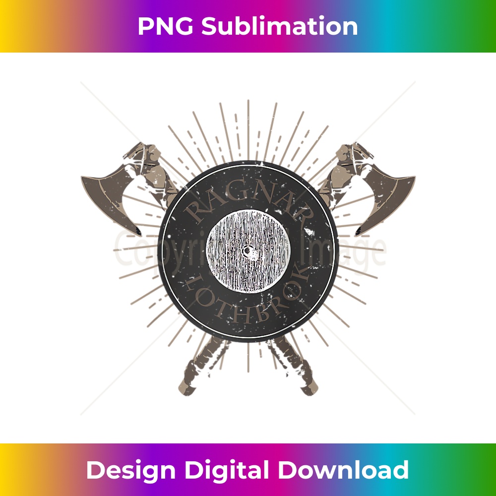 Viking Ragnar - Ragnar Lothbrok - Viking Axes Raglan Basebal | Inspire ...