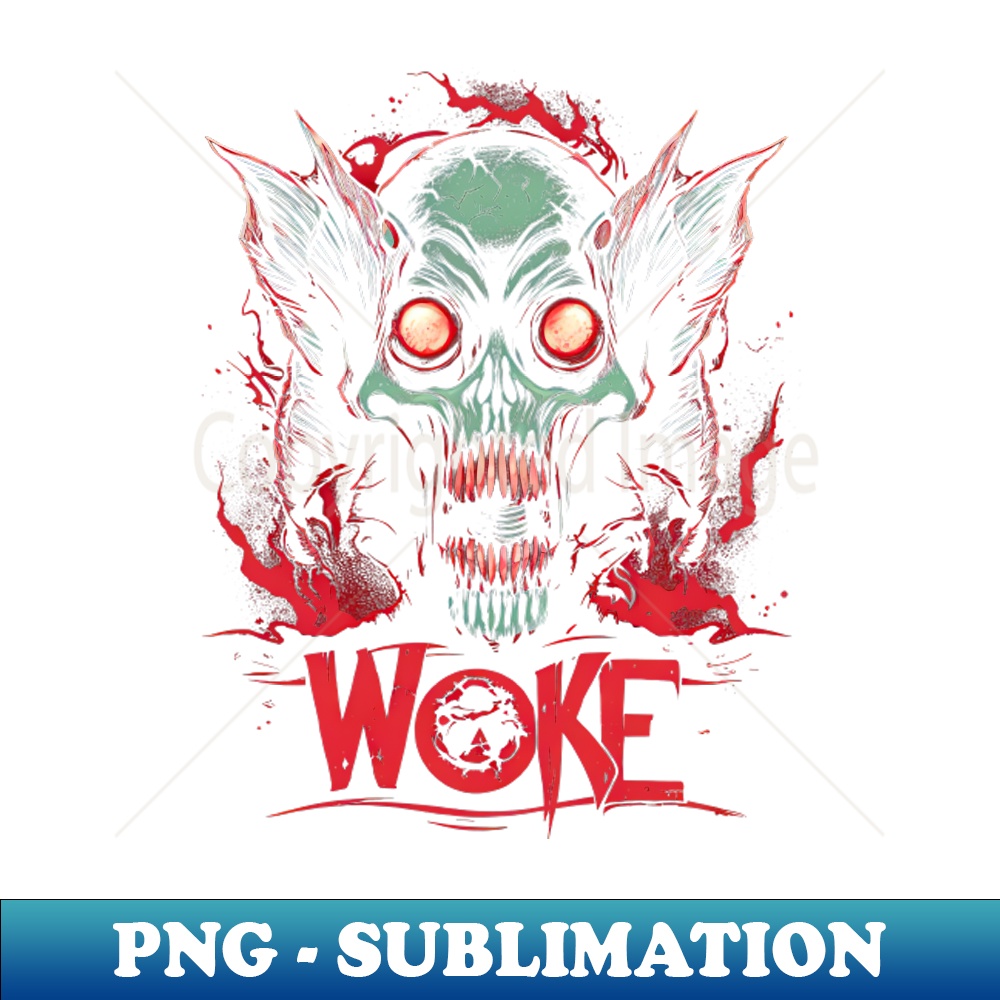 Fear of the Woke Blood Demon - PNG Transparent Sublimation F - Inspire ...