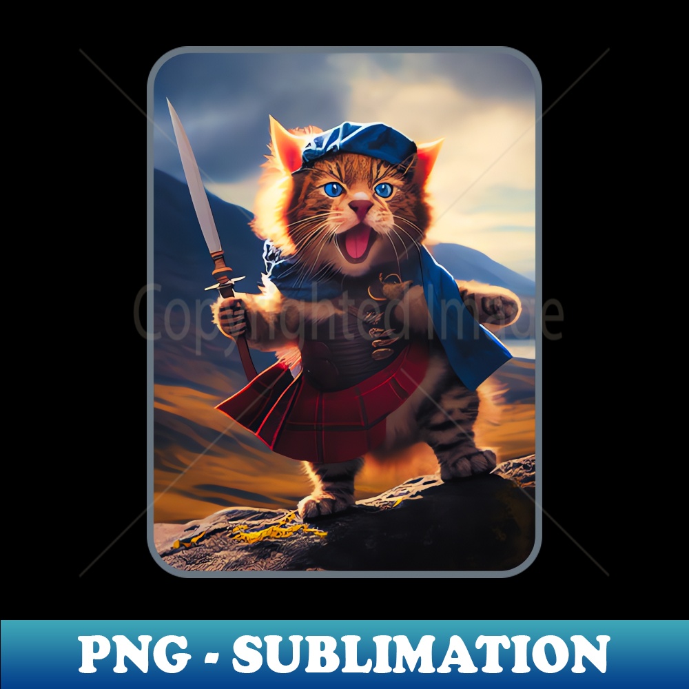 Cat Knight with Sword - Fierce Feline Animal Warrior - Digit | Inspire ...