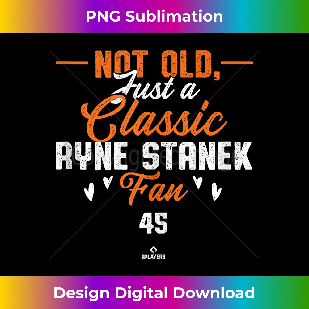 Not Old Just a Classic Ryne Stanek Fan Houston MLBPA Tank To | Inspire ...