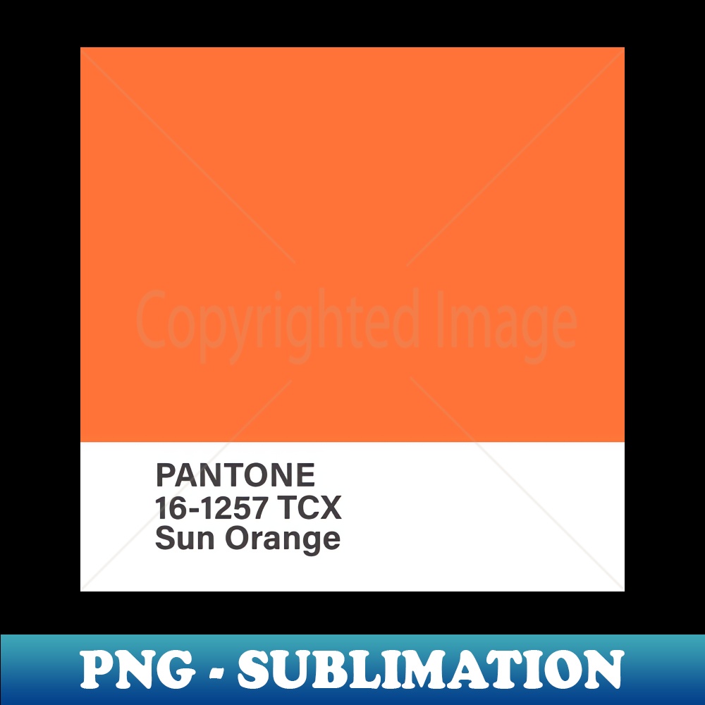 pantone 16-1257 TCX Sun Orange - Artistic Sublimation Digita | Inspire ...