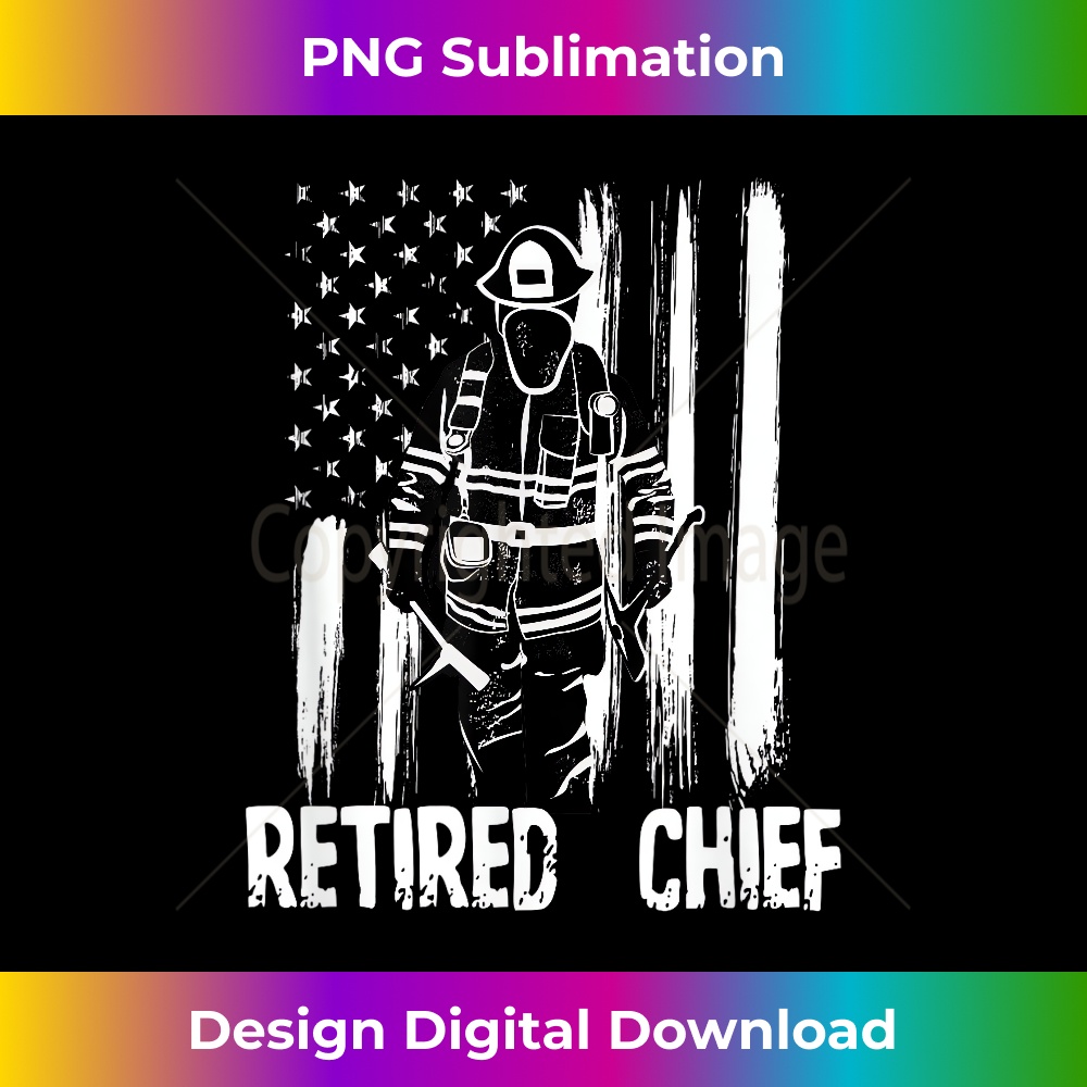 Retired Fire Chief Firefighter - Fireman Gift - Edgy Sublima | Inspire ...