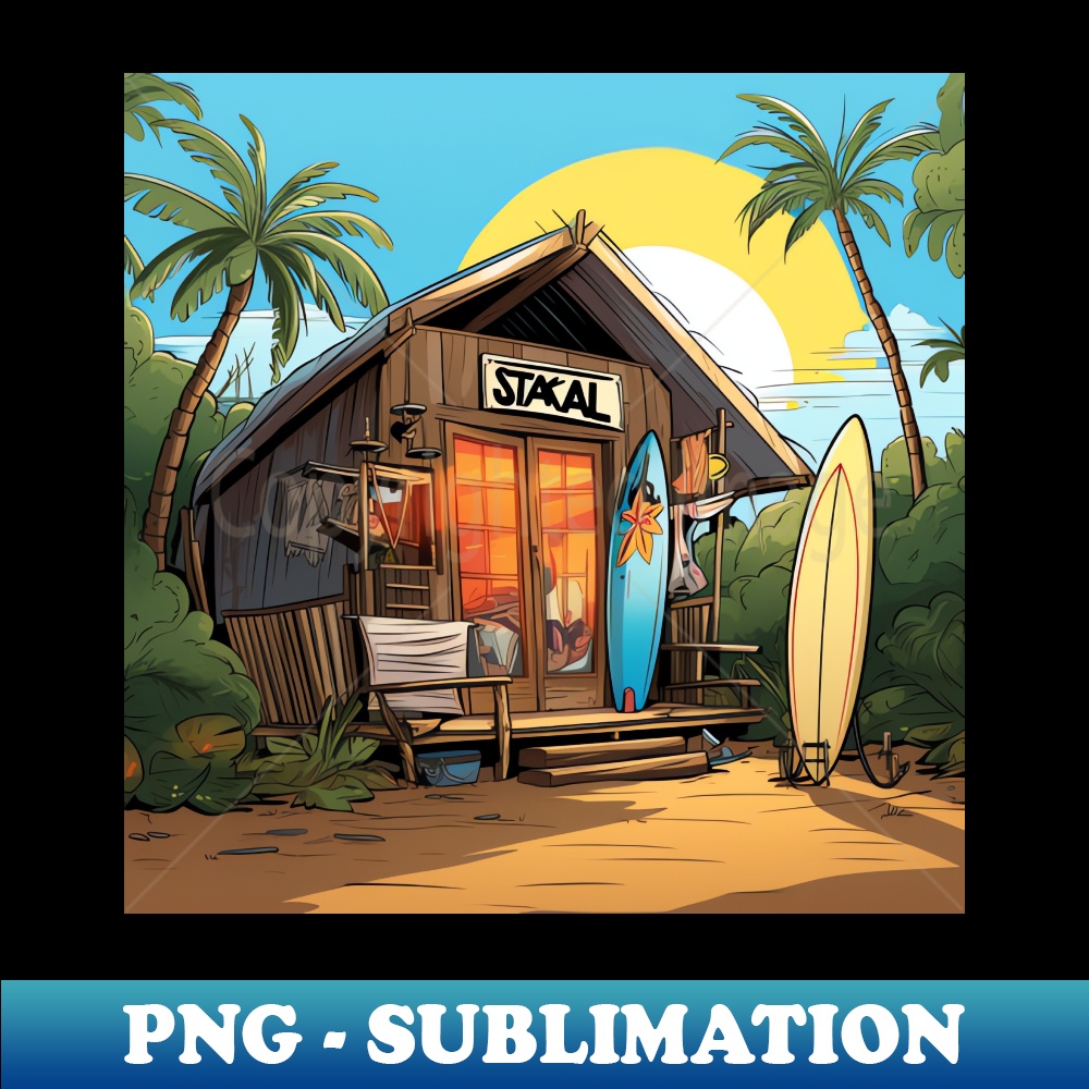 Surf Shack - PNG Sublimation Digital Download - Revolutioniz | Inspire ...