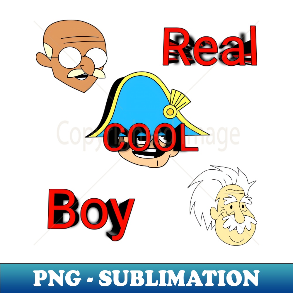 Real Cool Boy - Exclusive PNG Sublimation Download - Bold & | Inspire ...