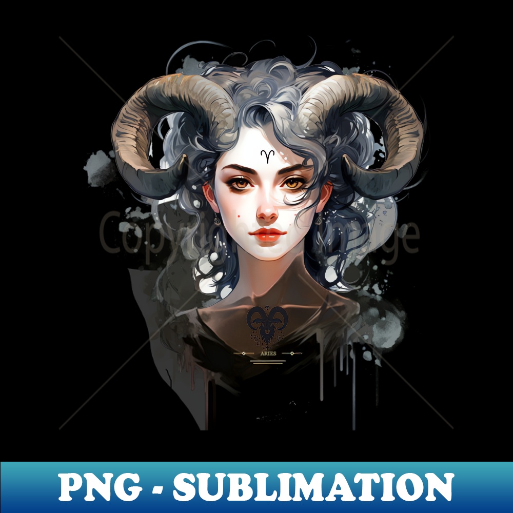 Aries Serenity Ethereal Beauty in the Stars - Zodiac Girl Il | Inspire ...