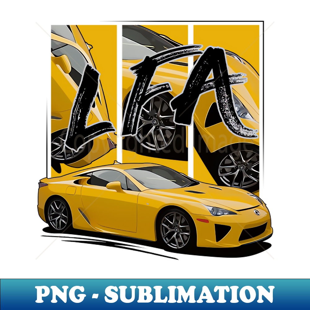 Lexus LFA JDM Car - Signature Sublimation PNG File - Boost Y | Inspire ...