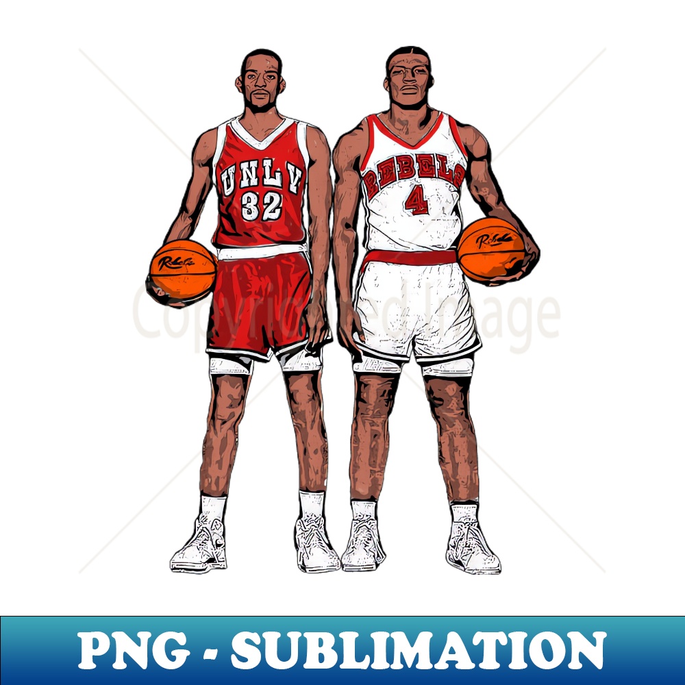 Stacey Augmon Larry Johnson Comic Color - Exclusive PNG Sub | Inspire ...