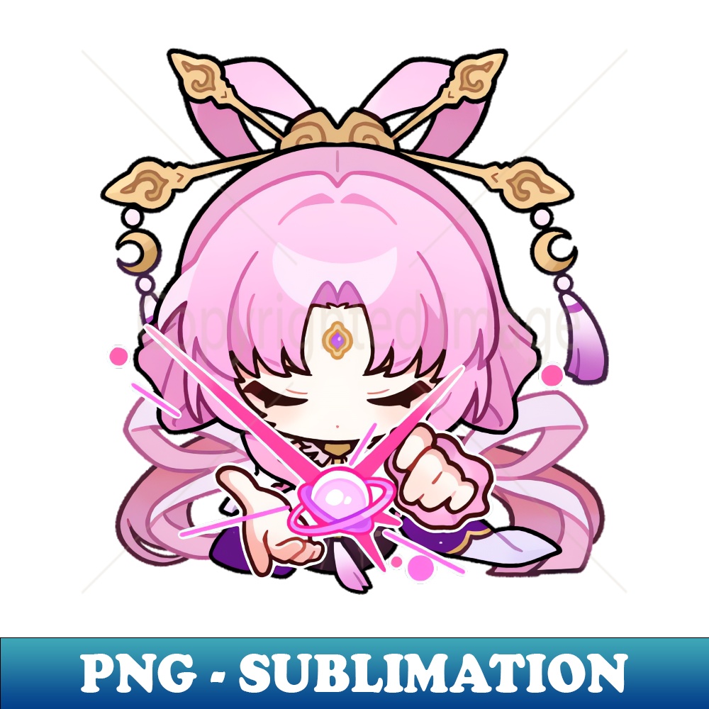 Honkai Star Rail Chibi Fu Xuan - High-Quality PNG Sublimatio | Inspire ...