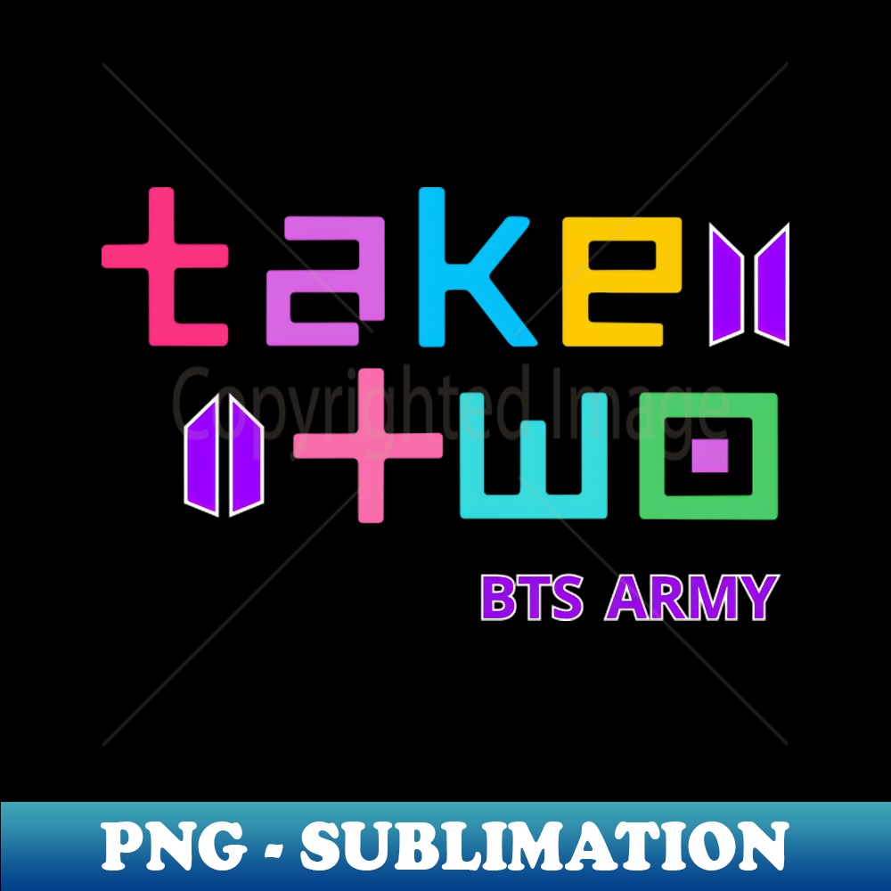 Take Two BTS new single - PNG Transparent Digital Download | Inspire Uplift