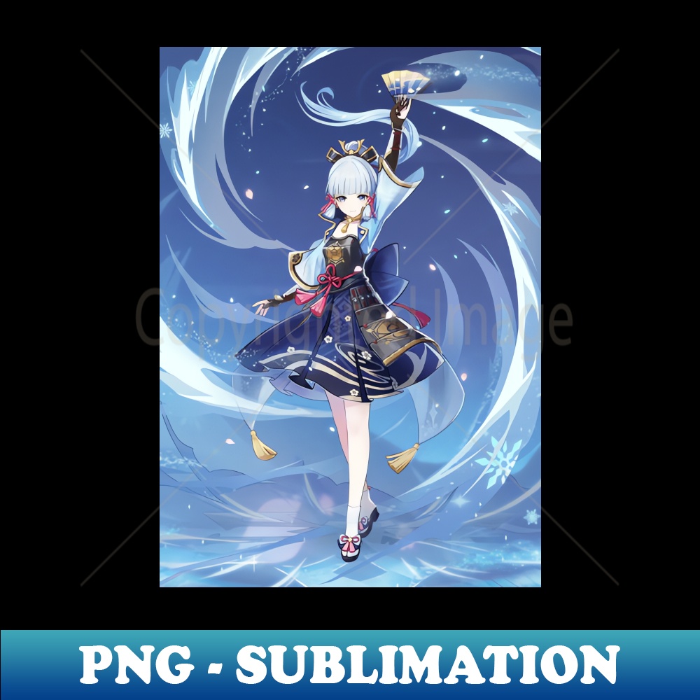 Ayaka Genshin Impact - PNG Transparent Sublimation Design - | Inspire ...