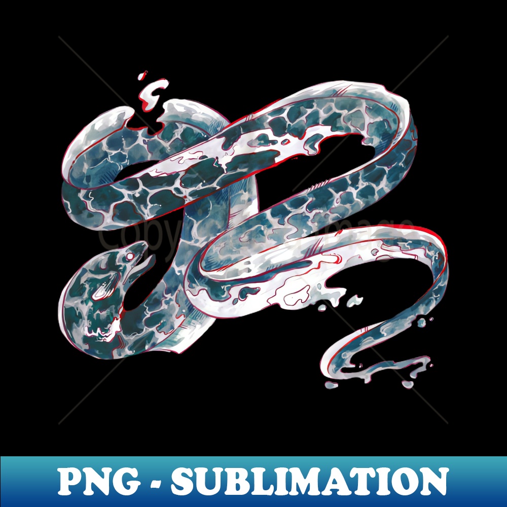 Water serpent - PNG Transparent Sublimation Design - Stunnin - Inspire ...