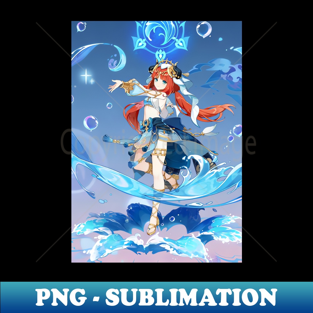 Nilou Genshin Impact - High-Resolution PNG Sublimation File | Inspire ...