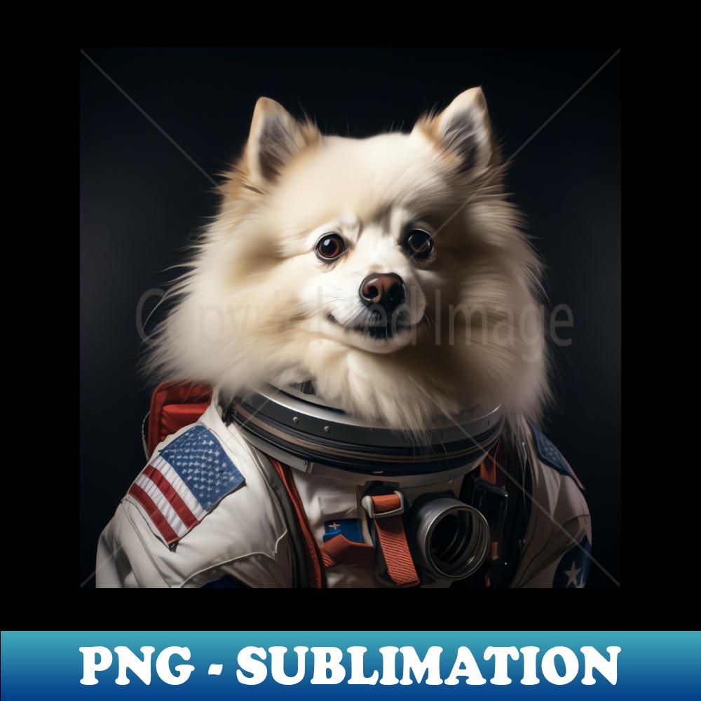 Astro Dog - American Eskimo Dog - Exclusive PNG Sublimation | Inspire ...