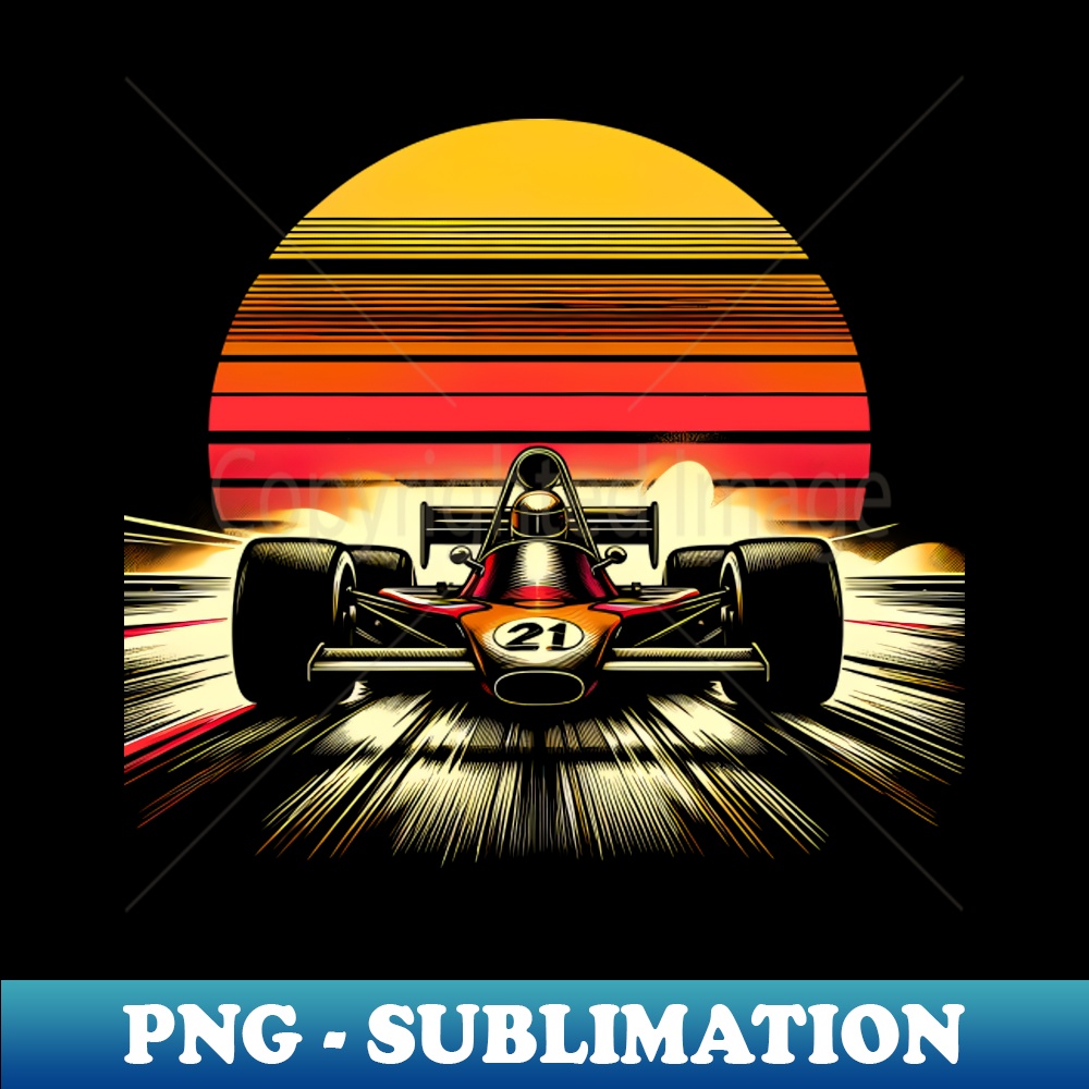 Vintage Formula One Revival Classic Car T-Shirt Design - Spe | Inspire ...