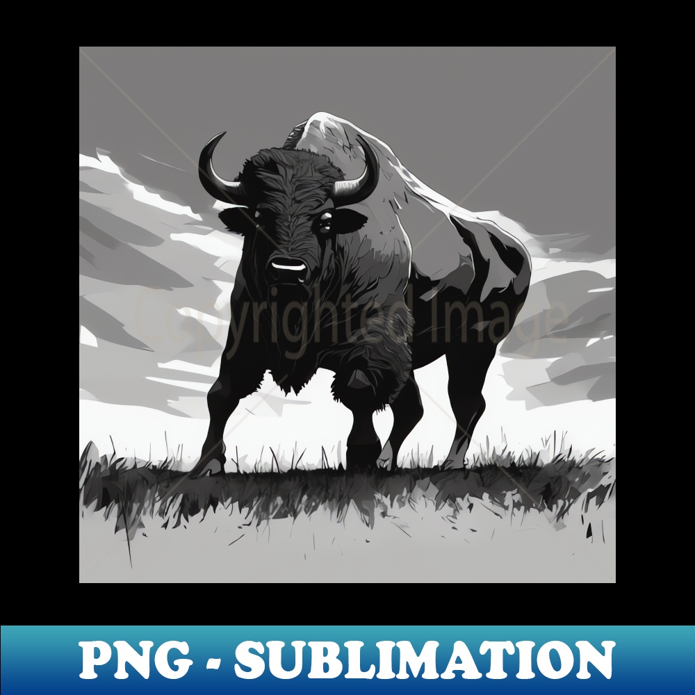 Bison Shadow Silhouette Anime Style Collection No 109 - Prem - Inspire ...