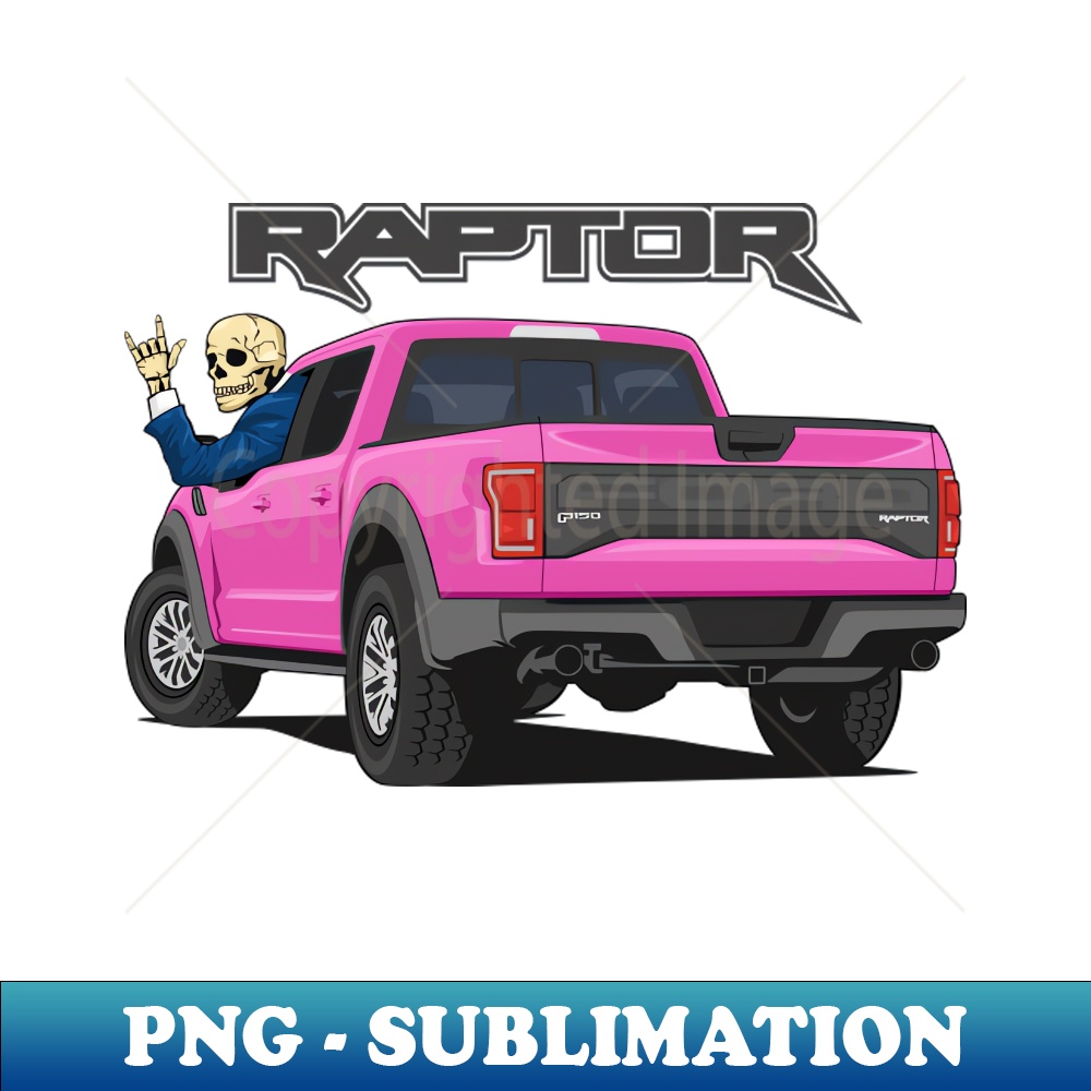 Truck ranger raptor f150 4x4 hand skull metal pink - Modern - Inspire ...